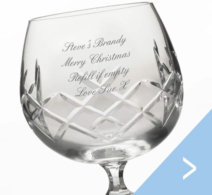 Personalised Engraved Glass - Engraved Glass gifts