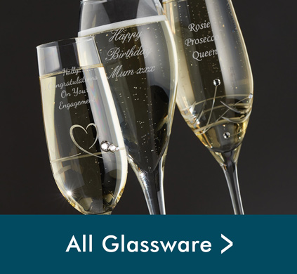 Personalised Engraved Glass, High Quality Glassware
