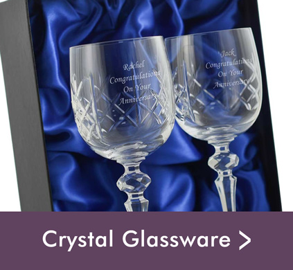 Personalised Engraved Glass, High Quality Glassware