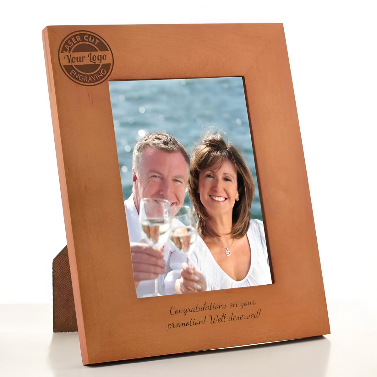 Picture Frame Engraved Logo