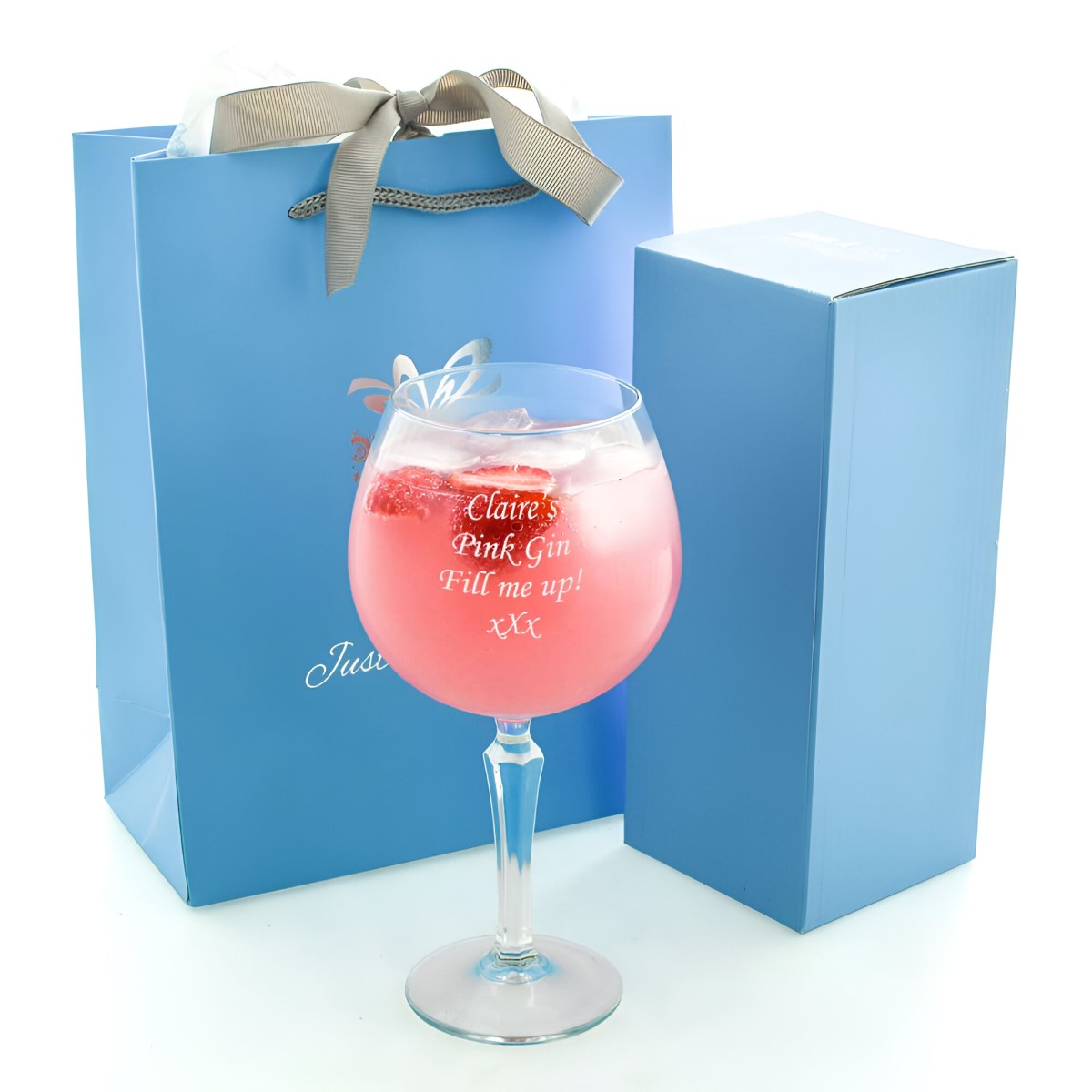 Personalised Vintage Gin And Tonic Copa Glass