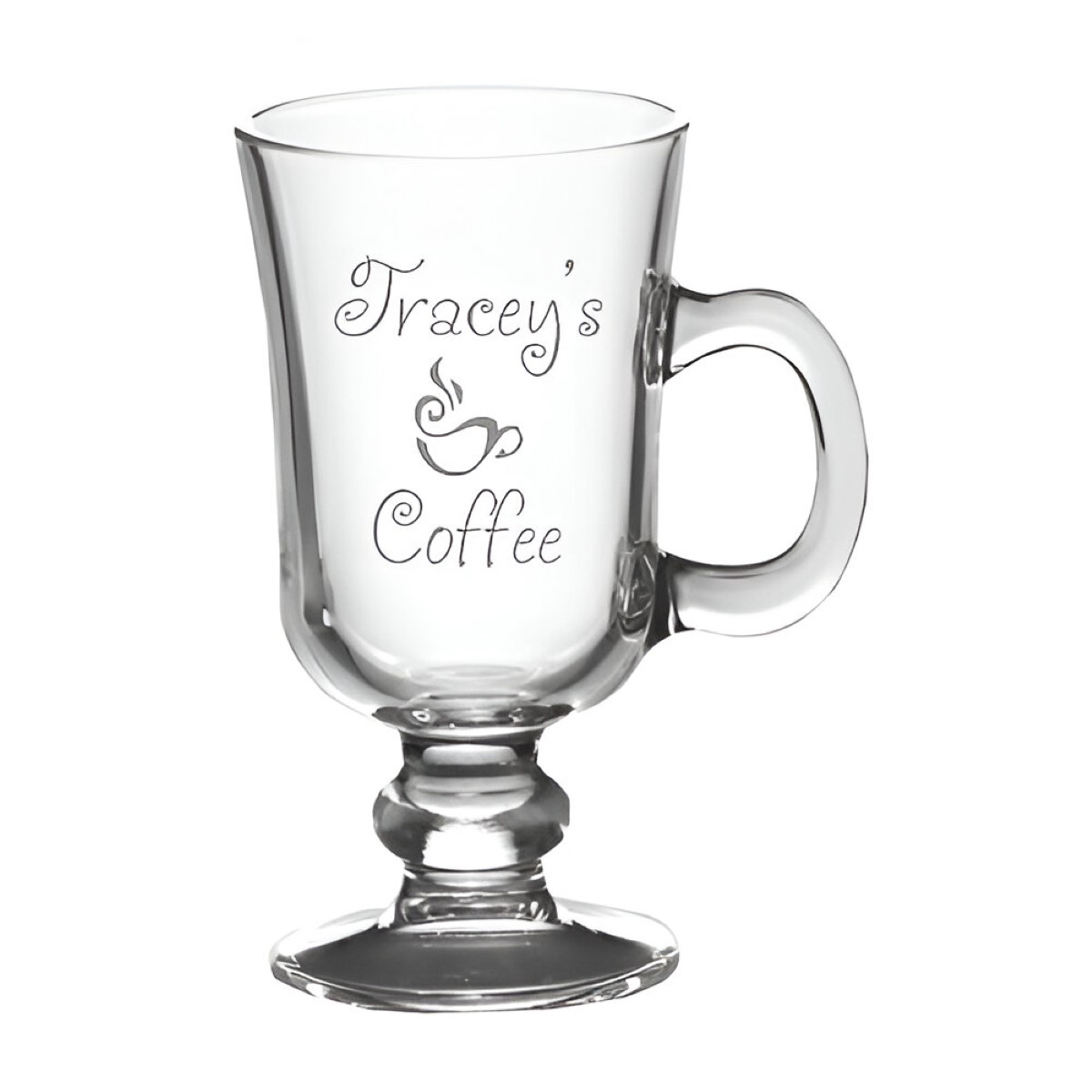 Personalised Coffee Mug | Irish, Latte And Cappuccino Glass Personalised Coffee Mug | Irish, Latte And Cappuccino Glass